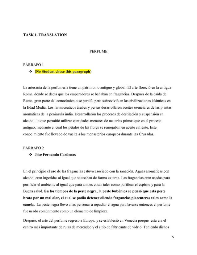 TRANSLATION TECHNIQUES Unit 1 Task 1,2,3,4 | PDF