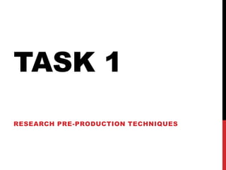 Unit 1 task 1 contributors | PPTX