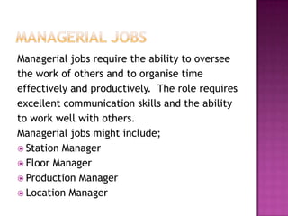 Types of jobs & contracts | PPTX | Freelance Writing | Content Production