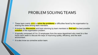 TEAM BUILDING AND RELATIONSHIP UNIT 1 | PPT