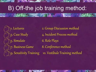 Training & Development HRM | PPTX