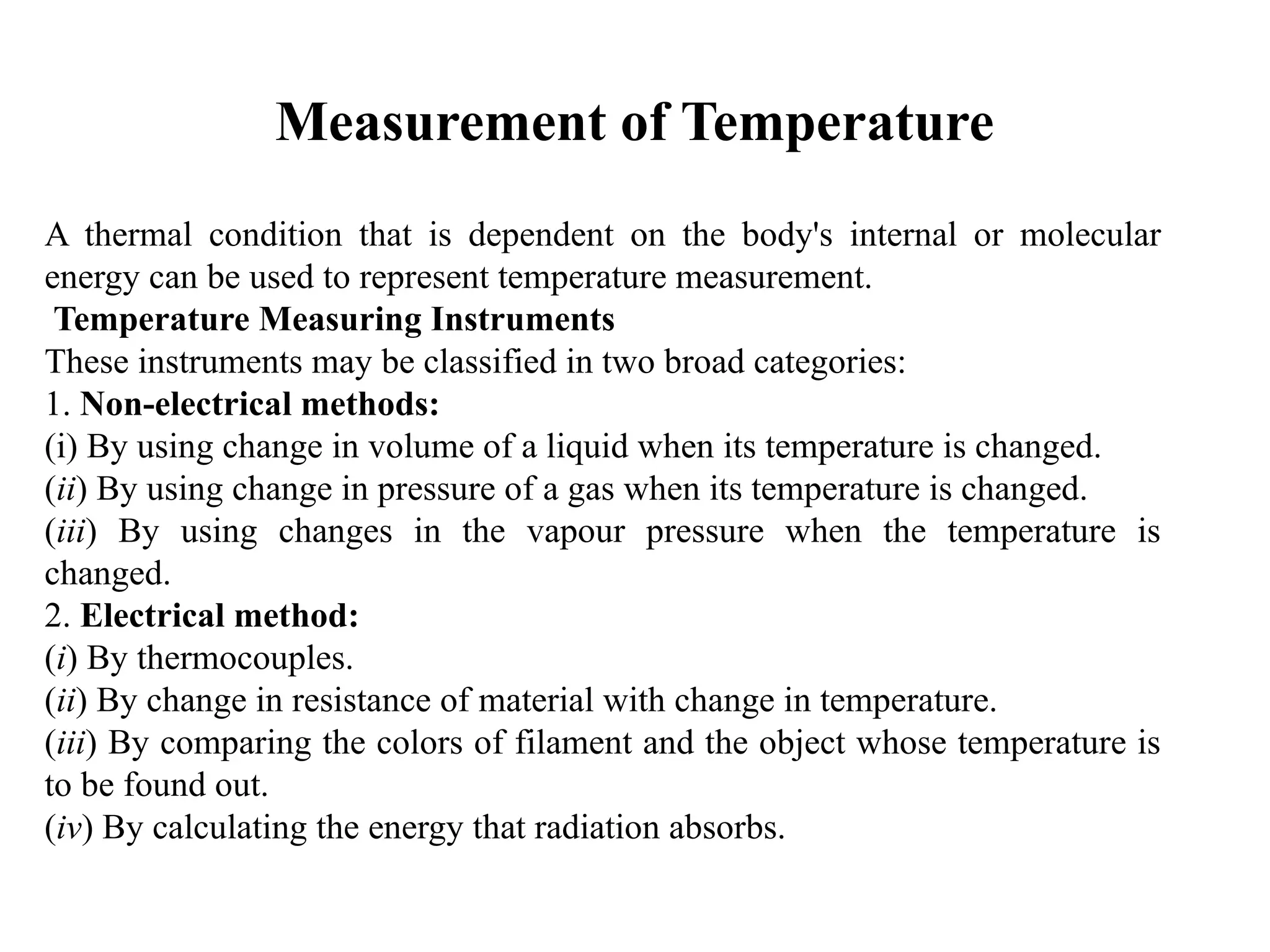 Unit 1 Temperature Measuring Device Ppt Pptx