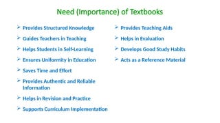 Textbook of English : Need and Principles in the preparation of good ...