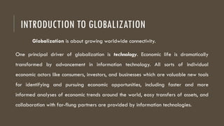 UNIT 1 - The Contemporary World PPT (TCW) | PPTX