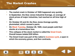 Unit 1 the great depression pp notes | PPT