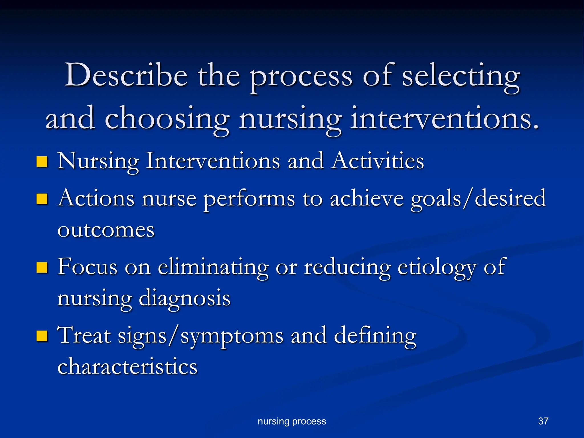 Unit 1 The Nursing Process. presentation | PPT