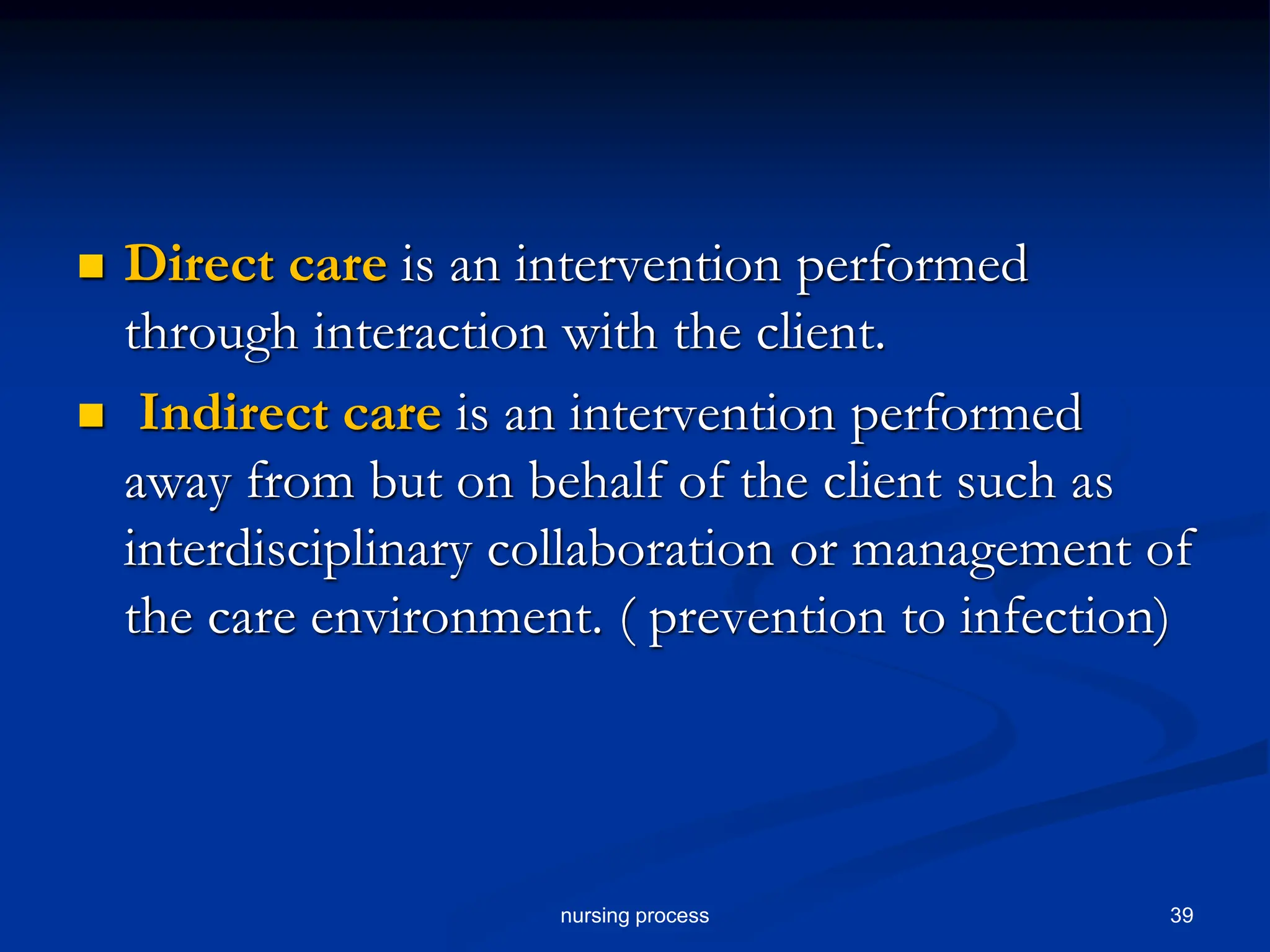 Unit 1 The Nursing Process. presentation | PPT