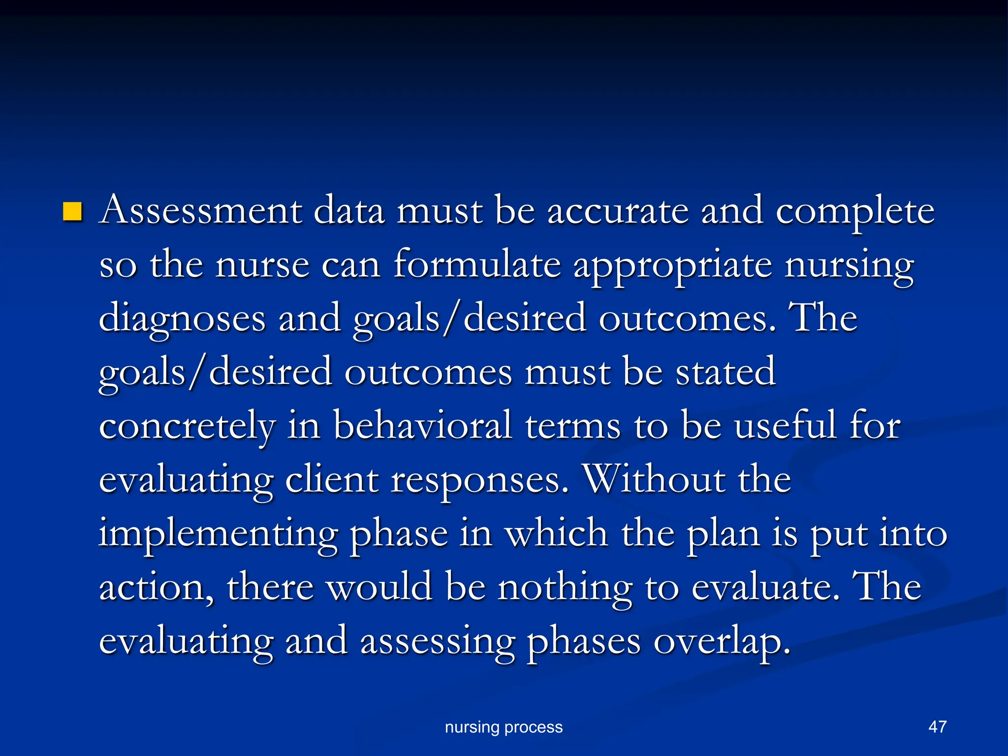Unit 1 The Nursing Process. presentation | PPT