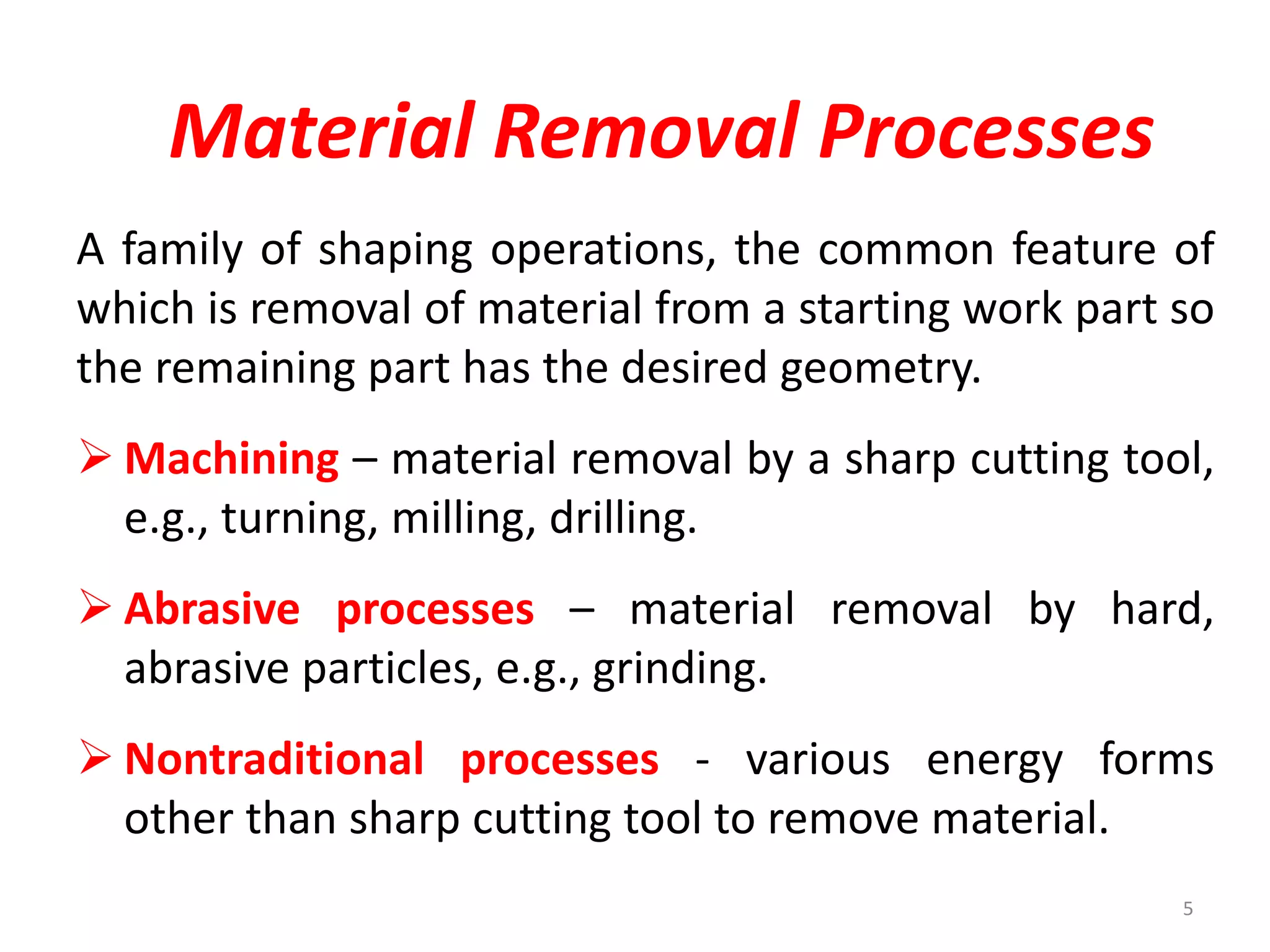 MANUFACTURING TECHNOLOGY-II | PPTX