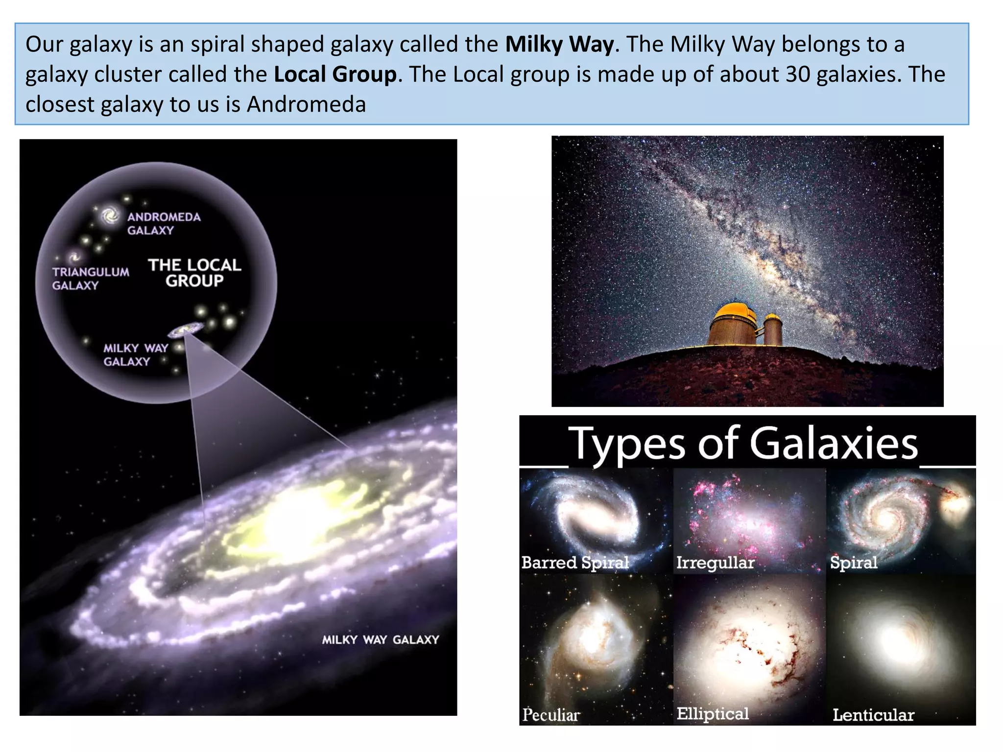 Unit1 the universe and the earth | PDF | Space and Astronomy | Science