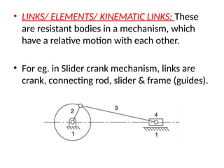 theory of machines of mechanical engineeting | PPT