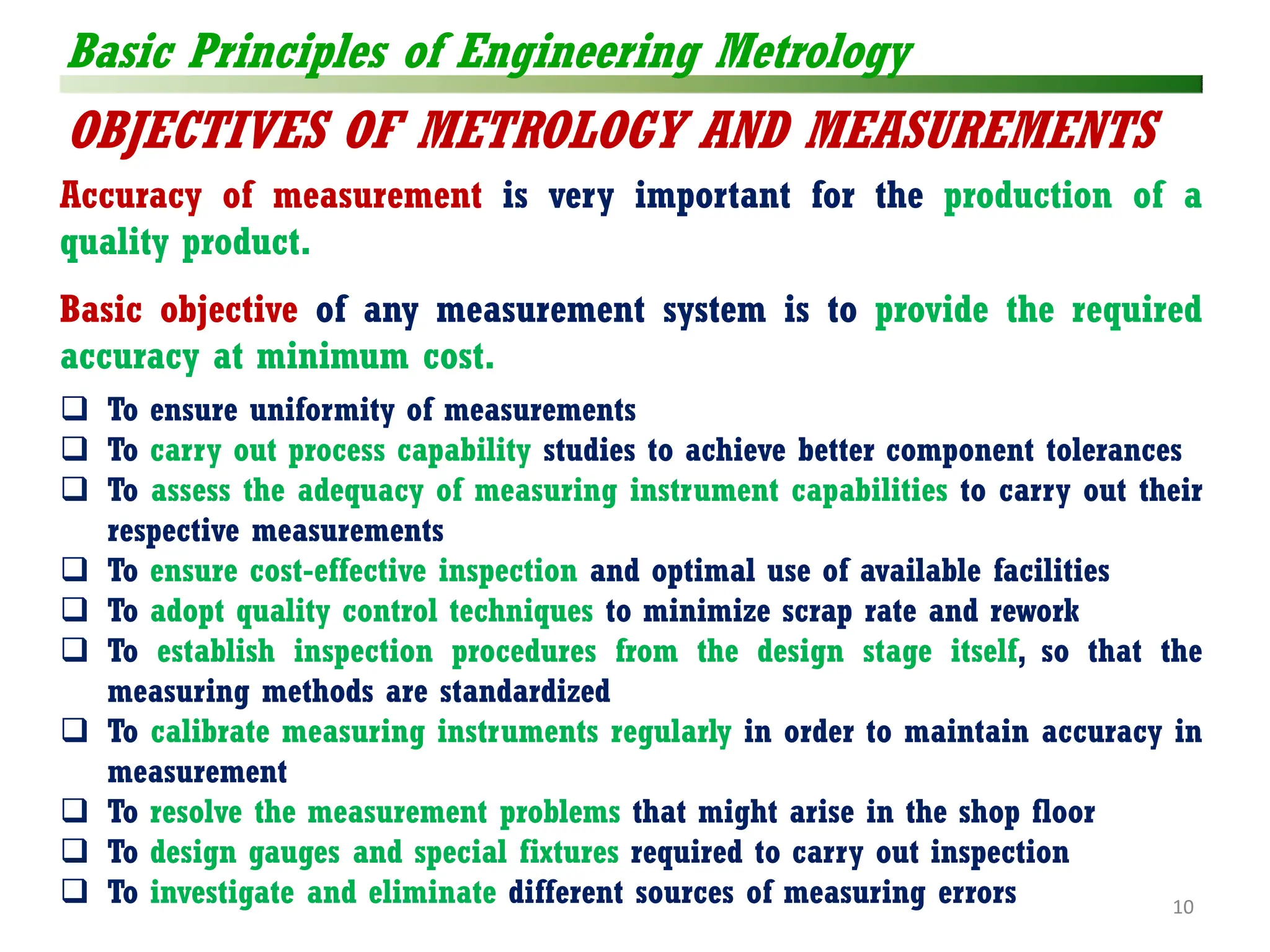 MECHANICAL MEASUEREMENT AND METROLOGY PART 1 | PDF | Physics | Science