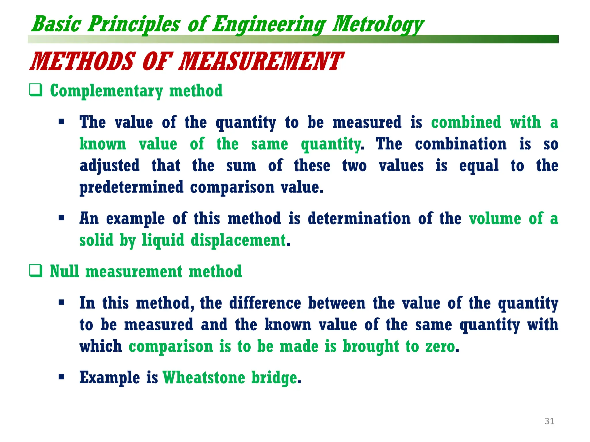 MECHANICAL MEASUEREMENT AND METROLOGY PART 1 | PDF