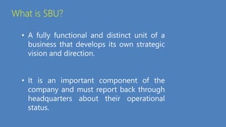 Unit 1 topic sbu | PPTX