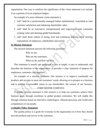 Unit 1 Total Quality Management........................ | PDF