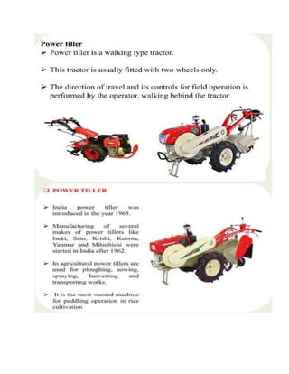 FARM TRACTORS UNIT 1 | PDF