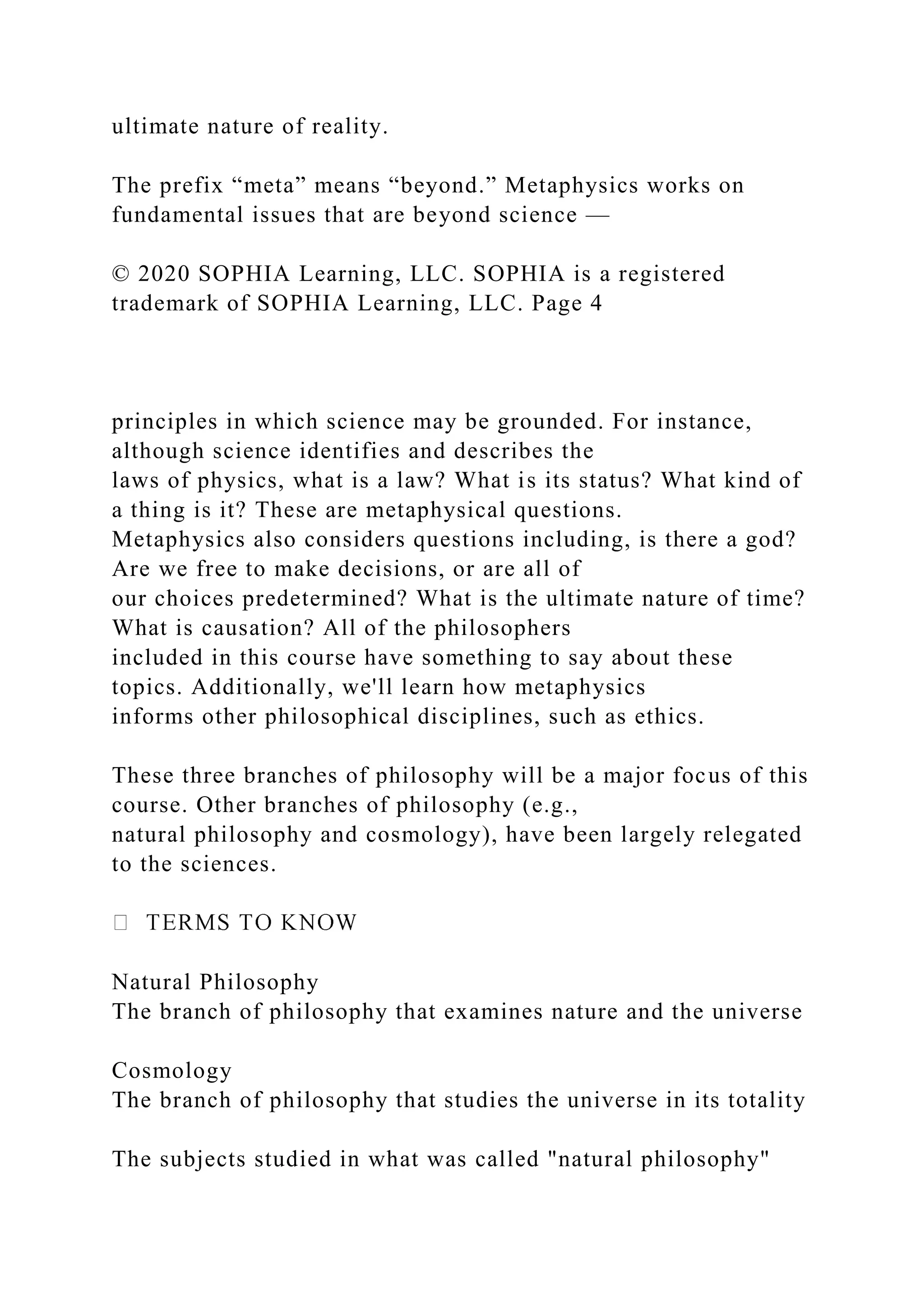 Unit 1 Tutorials Great PhilosophersINSIDE UNIT 1Intro | DOCX