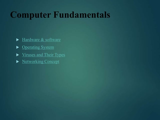 Unit 1 two part hw sw os app sw | PPT