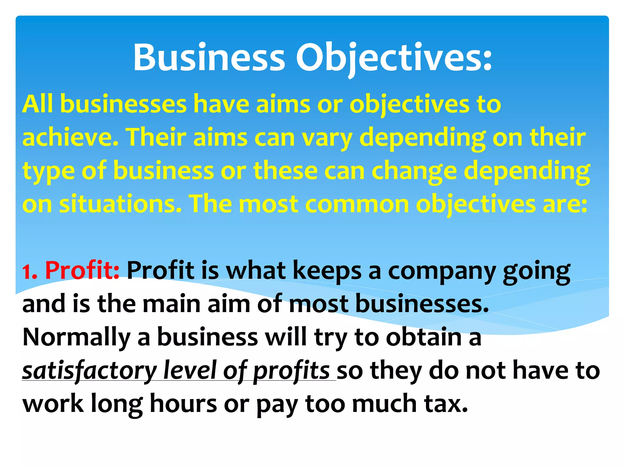 IGCSE Business Studeies Unit 1 understanding business activity ppt | PPTX