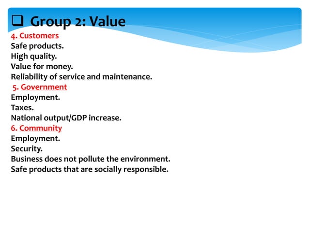 IGCSE Business Studeies Unit 1 understanding business activity ppt ...