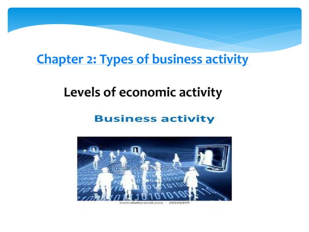 IGCSE Business Studeies Unit 1 understanding business activity ppt ...