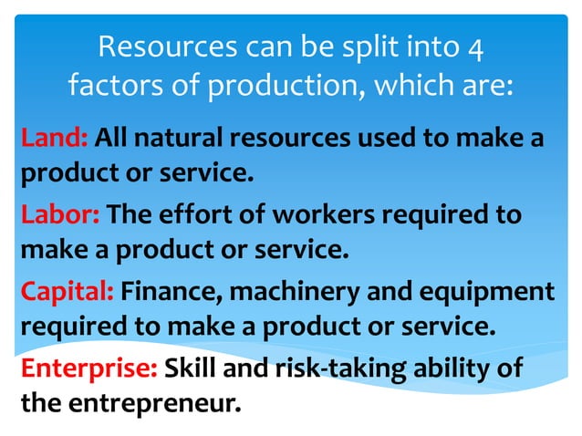 IGCSE Business Studeies Unit 1 understanding business activity ppt ...