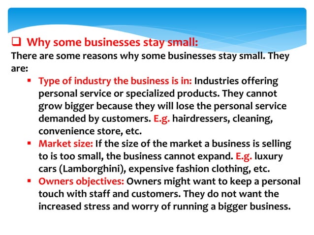 IGCSE Business Studeies Unit 1 understanding business activity ppt ...