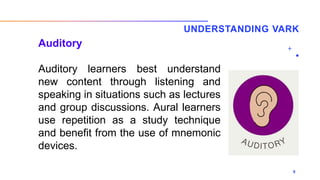 VARK LEARNING STYLES.pptx