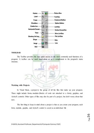 Unit 1 vb study_materials | PDF