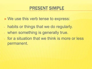 Unit 1 verb to be | PPT