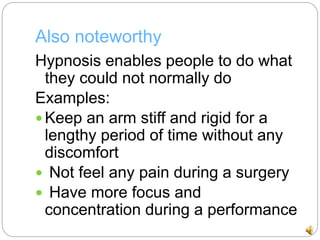 defining hypnosis | PPT