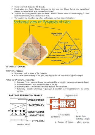 EGYPTIAN ART & ARCHITECTURE | PDF