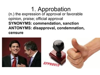 Unit 1 vocabulary 11th grade | PPT