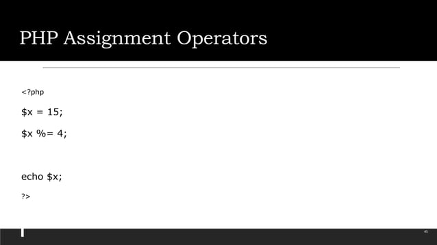 Introduction To Web Programming Using Php Ppt