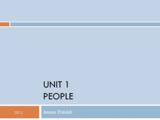 Module 1 week1 | PPTX