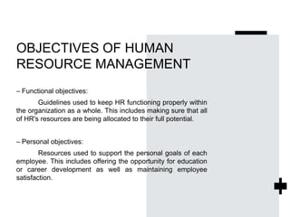 What is Human Resource Management (HRM) | PPTX