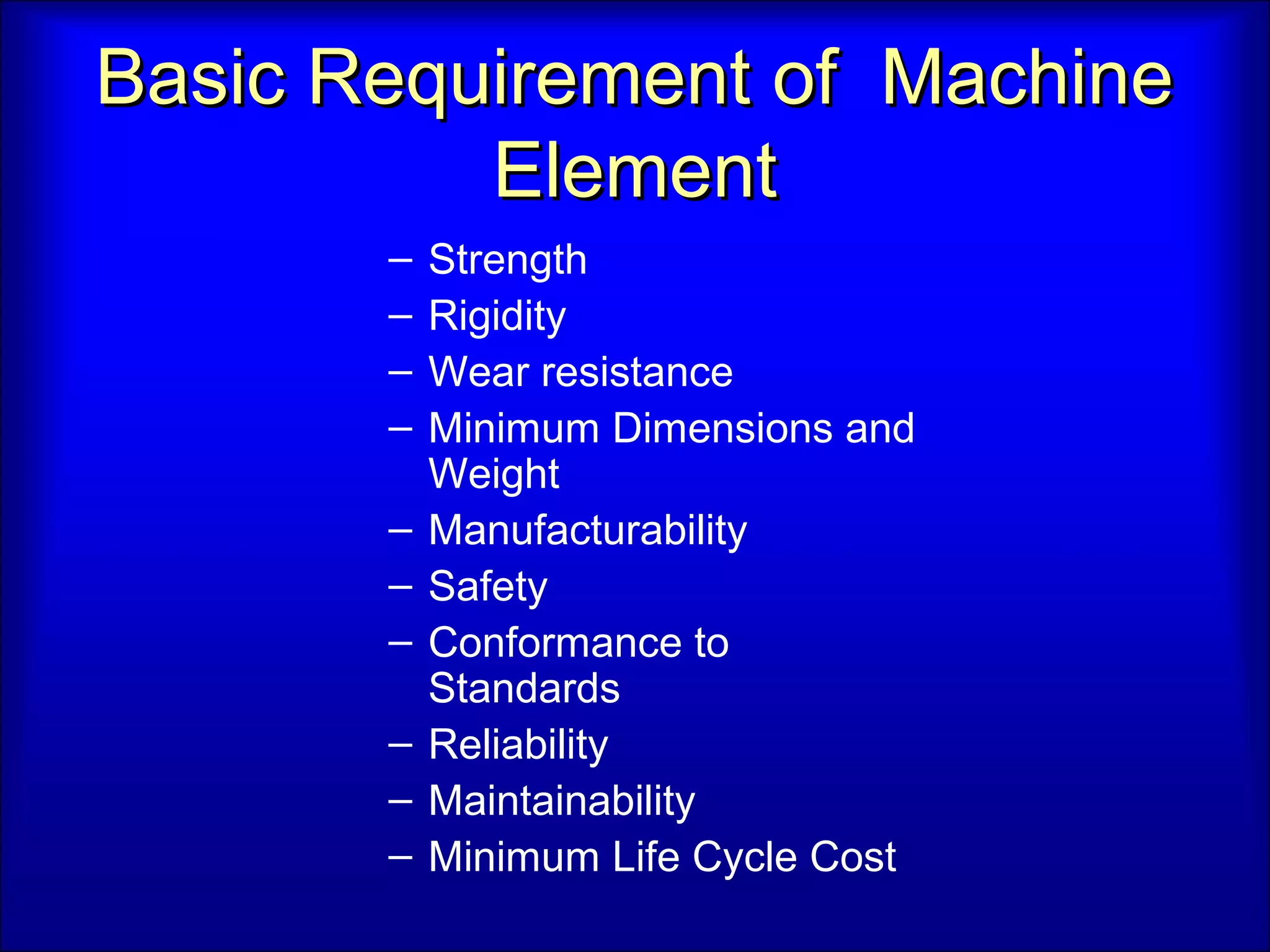 Unit 1 what is machine design | PPT