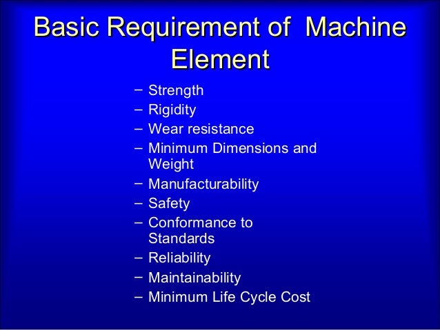 Unit 1 what is machine design