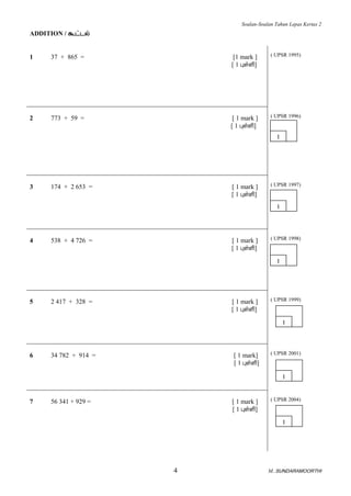 Unit 1 whole numbers k2 | PDF