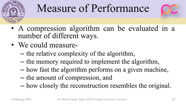 Unit 1 Introduction to Data Compression | PDF | Data Storage and Warehousing | Computing