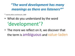 Unit 2 Human Development and Capability | PPTX