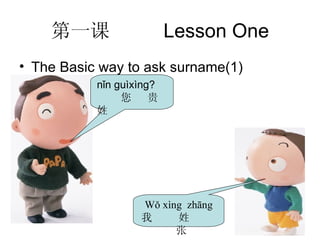 Mandarin Level 1 Unit 2 | PPT