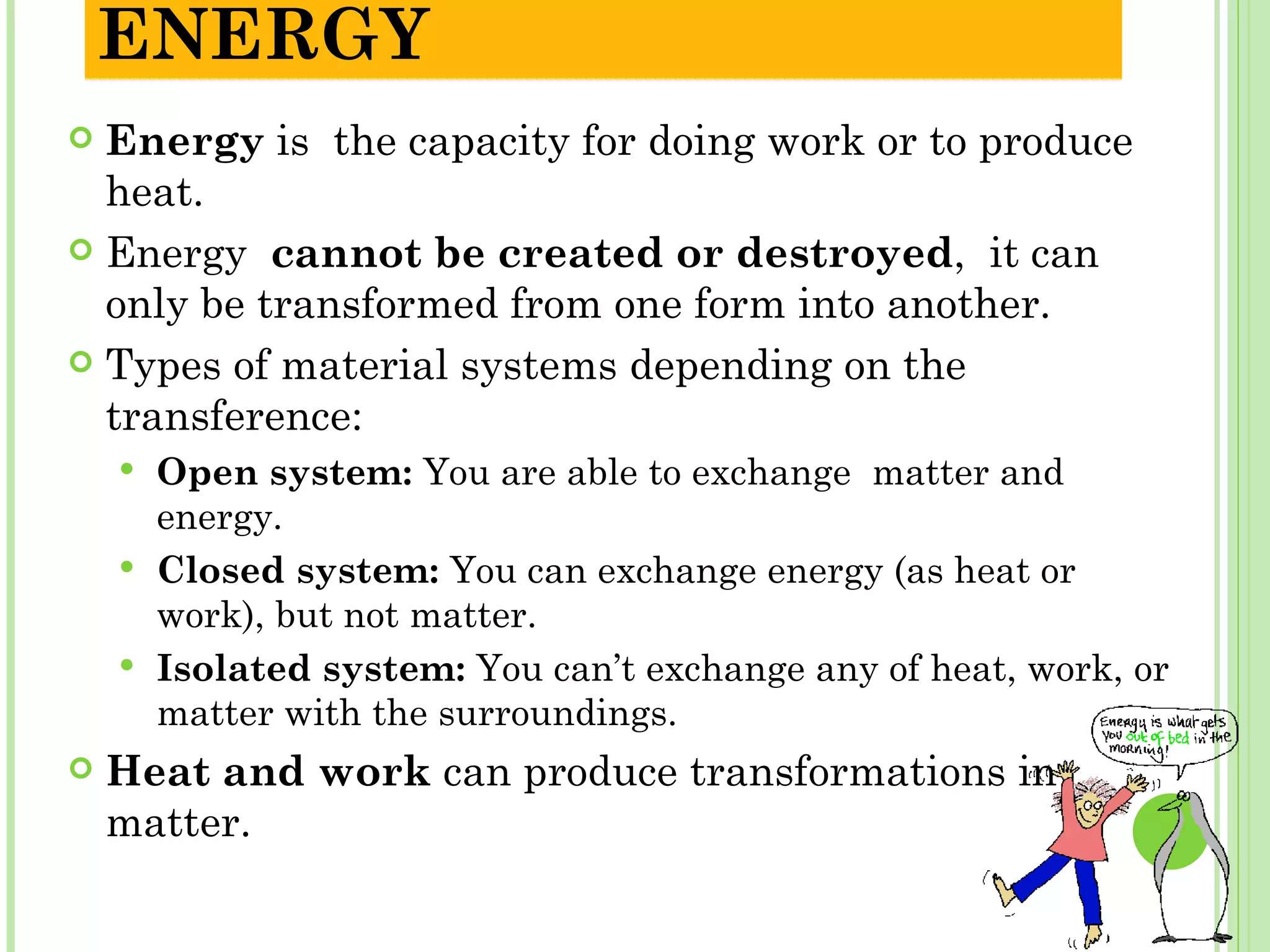 Unit 2: Matter and energy | PPT