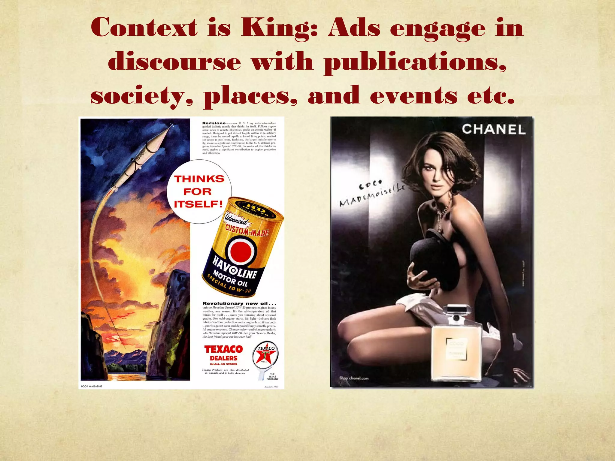 Advertisement Analysis Presentation | PPT