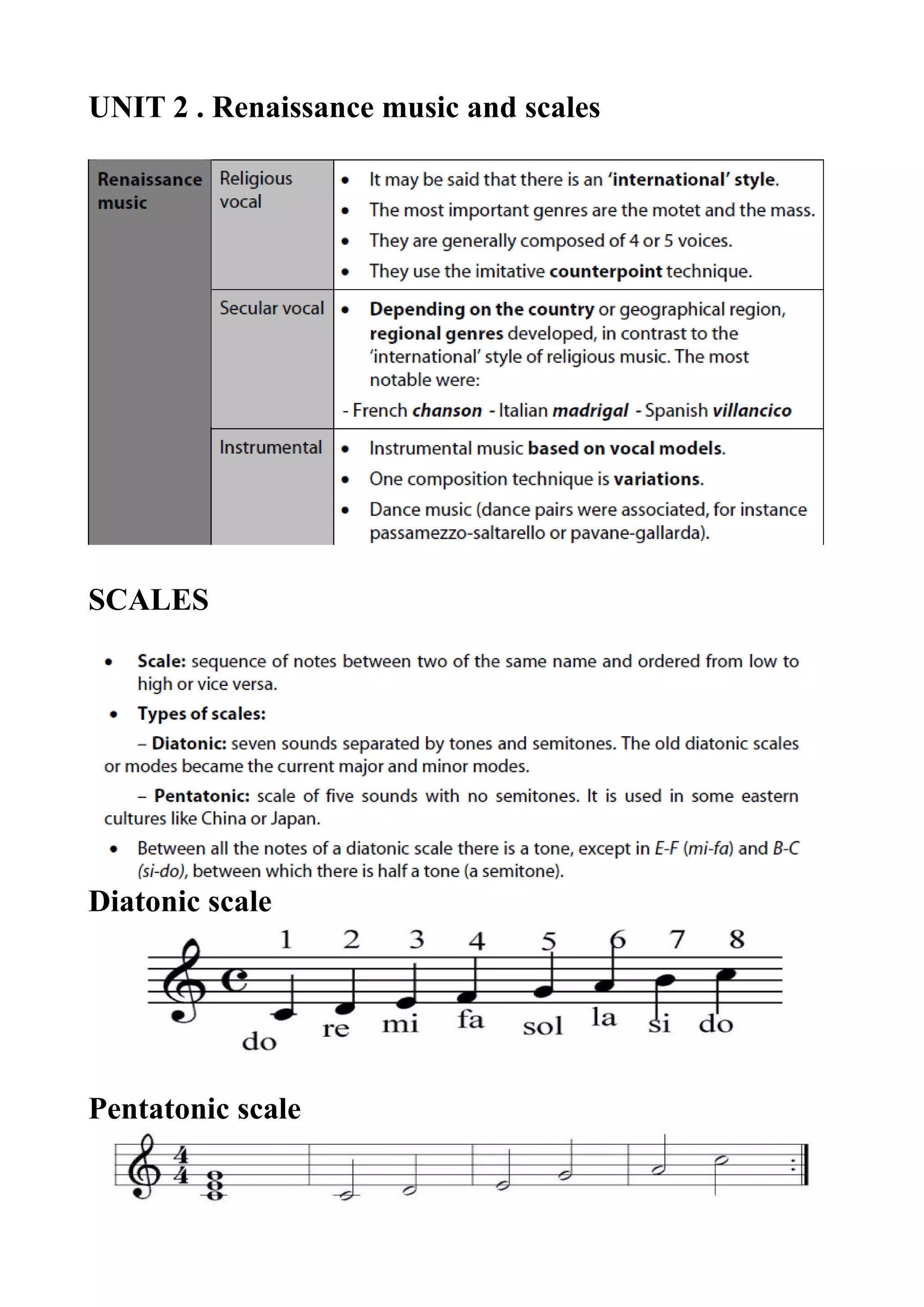 Unit 2 .Second course of eso | PDF