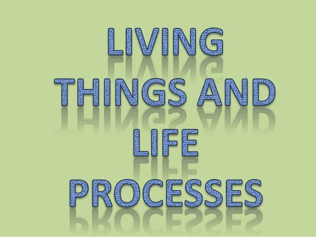 Living things and life processes
