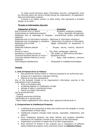 internet securityand cyber law Unit2 | PDF