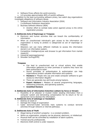 internet securityand cyber law Unit2 | PDF