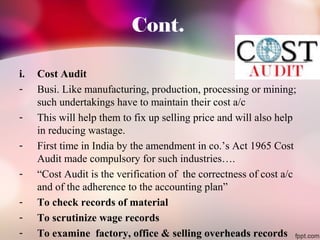 Unit 2 Types of Auditing | PPT
