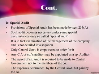 Unit 2 Types of Auditing | PPT